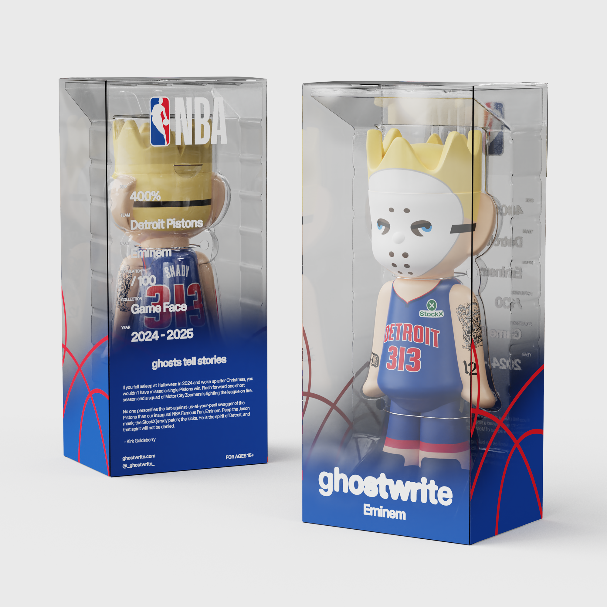 GHOSTWRITE X NBA X EMINEM “GAME FACE” CAPSULE | Eminem